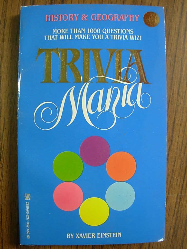 Trivia Mania: Literature: Einstein, Xavier: 9780821714515: Books ...