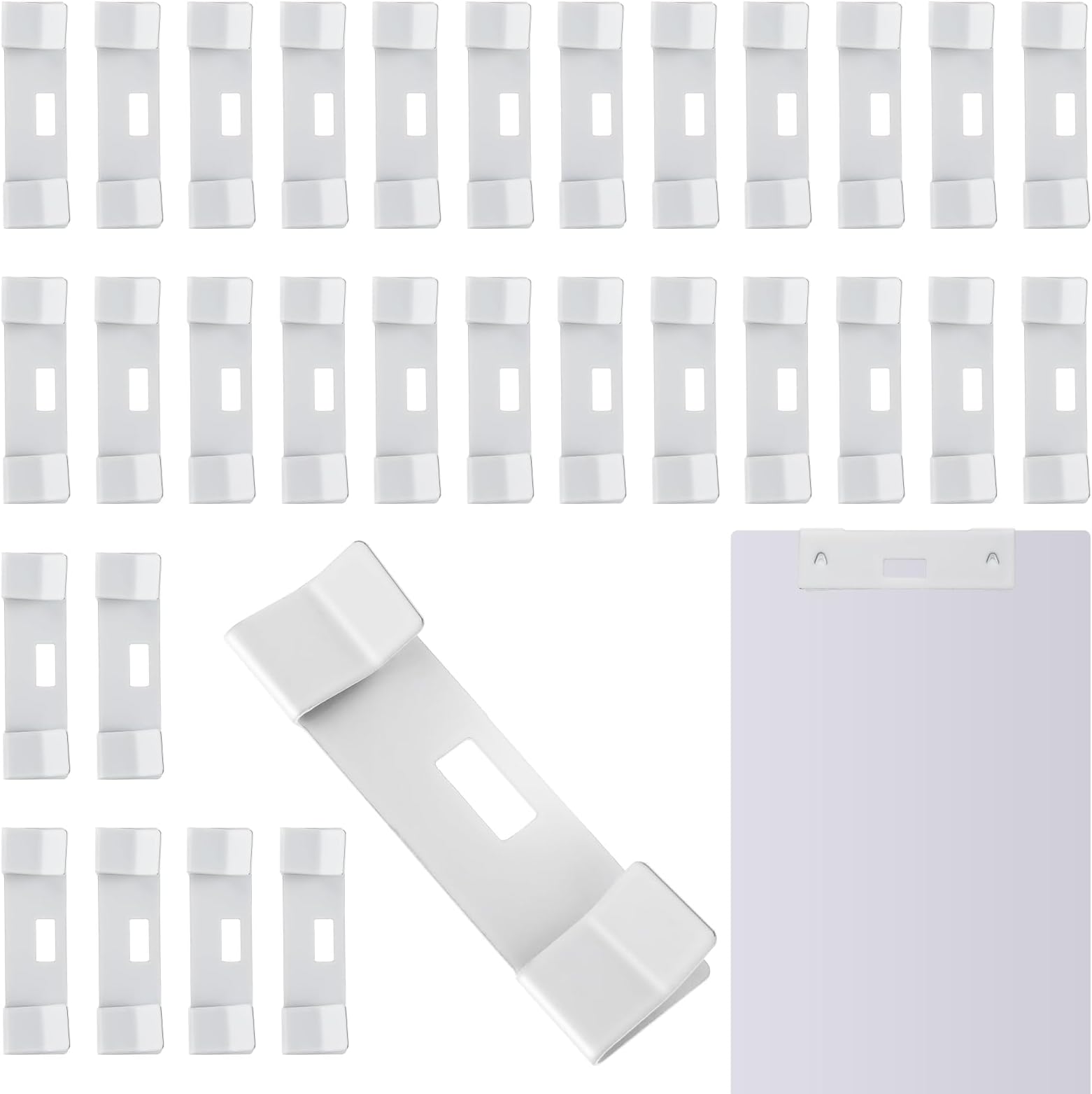 Amazon.com: 80 Pieces Vertical Blind Repair White Vane Savers Blind ...