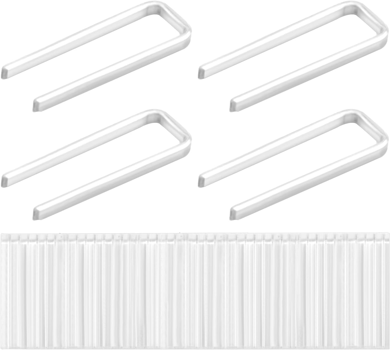 Amazon.com: HomeAmore Shutter Louvers Staples 3/16" x 5/8" [7 Pieces ...