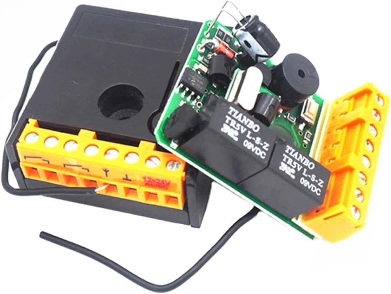 Gate Opener, Wireless 2 Channel Garage Door Receiver Remote Control for ...