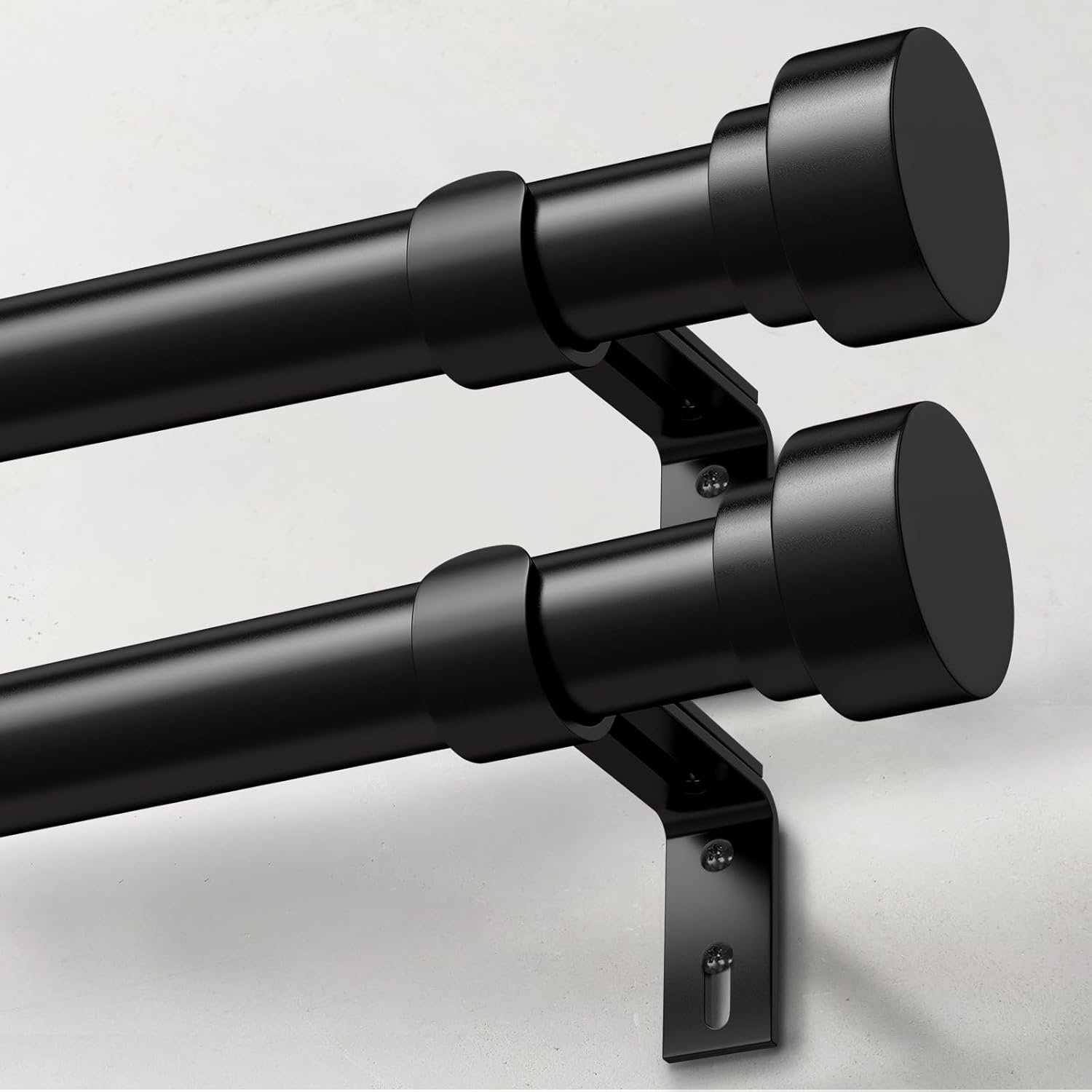 Amazon.com: IFELS 2 Pack Heavy Duty Curtain Rods for Windows 66 to 120 ...