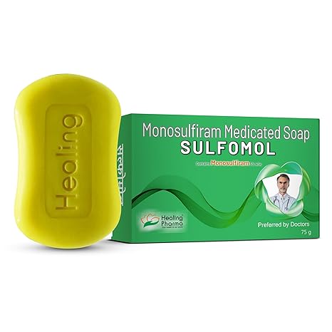 Buy Healing Pharma - Sulfomol Medicated Soap for Skin Infections ...