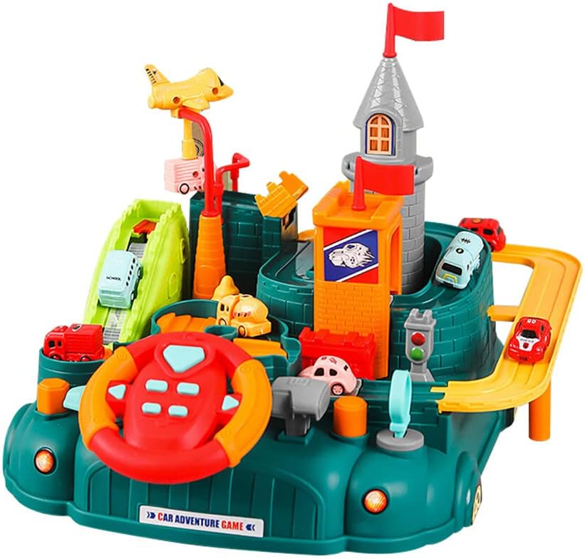 Car Adventure Toys, Track Car Adventure Toy Circuit Car Kids Racing ...
