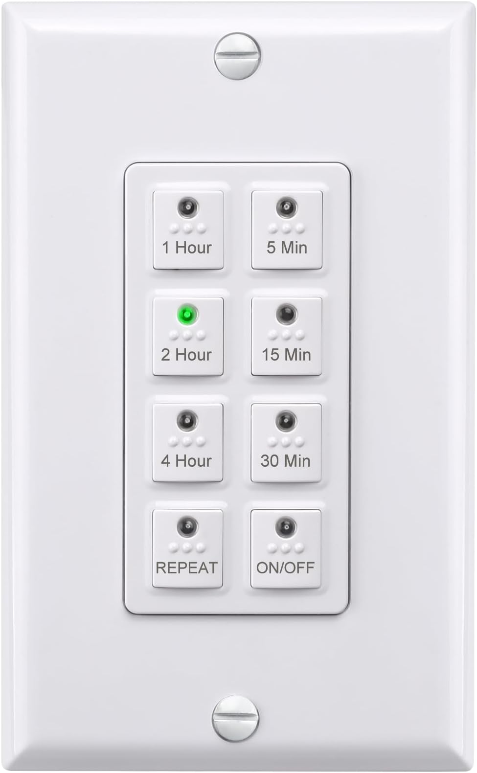 Intermatic EI235W Electronic 15, 30, 45, 60, 120 Minute Auto-Off Timer ...