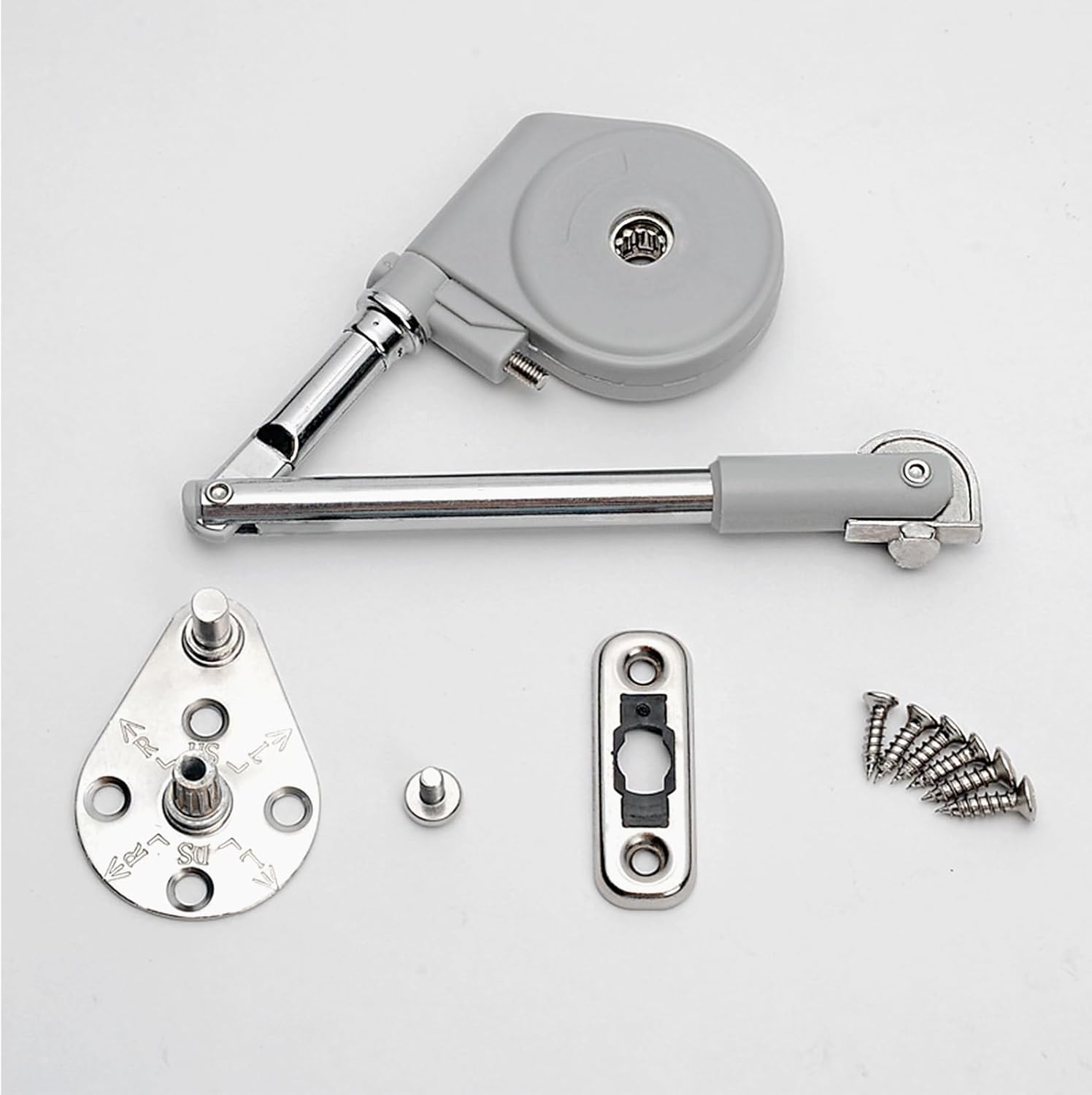 JinBoCheng 1 Pack 105 Degree Soft Closing Support Rod Hinges,Pull Down ...