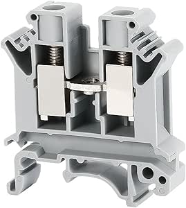 Amazon.com: DWFSKZKV 10 Pcs UK10N Din Rail Terminal Electrical ...