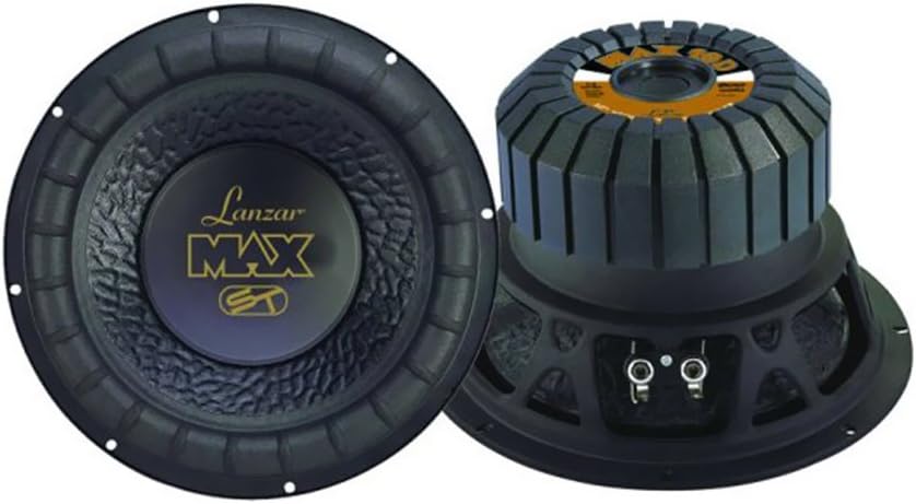 Amazon.com: Lanzar Max Series 12" 1000 Watt DVC Subwoofer : Electronics