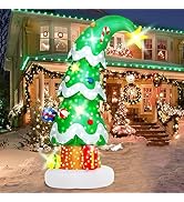 Amazon.com: Lionoble 6 FT Christmas Outdoor Inflatable Decorations ...