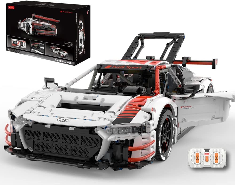 Amazon.com: RASTAR 1:8 Officially Licensed Audi R8 LMS GT3 Remote ...