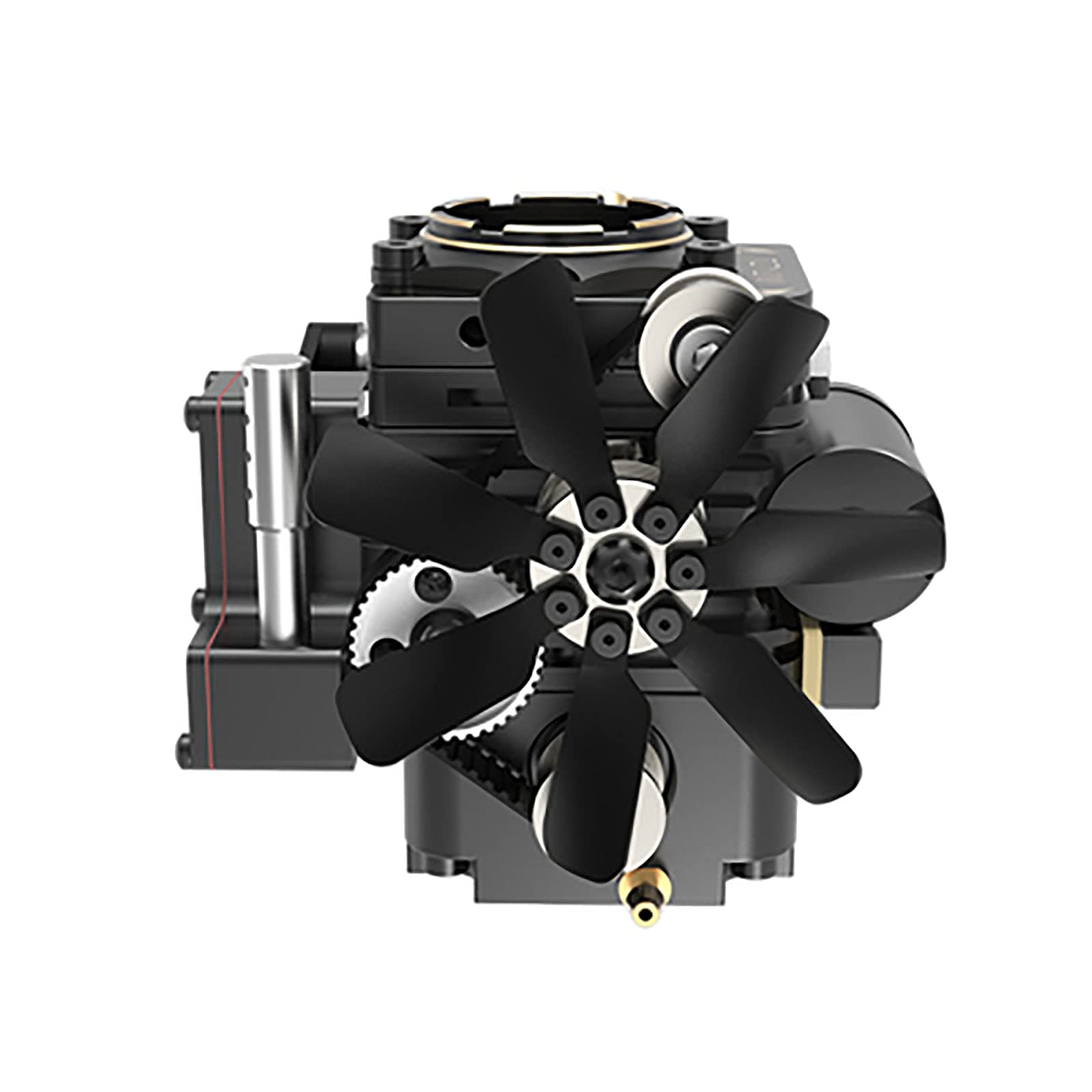 Buy FS-S100AT Engine DIY Assembly Version Single Cylinder 4-Stroke ...