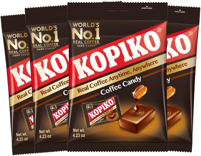 Amazon.com : Kopiko Coffee Candy (4.23oz) – Your Take-Out Pocket Coffee ...