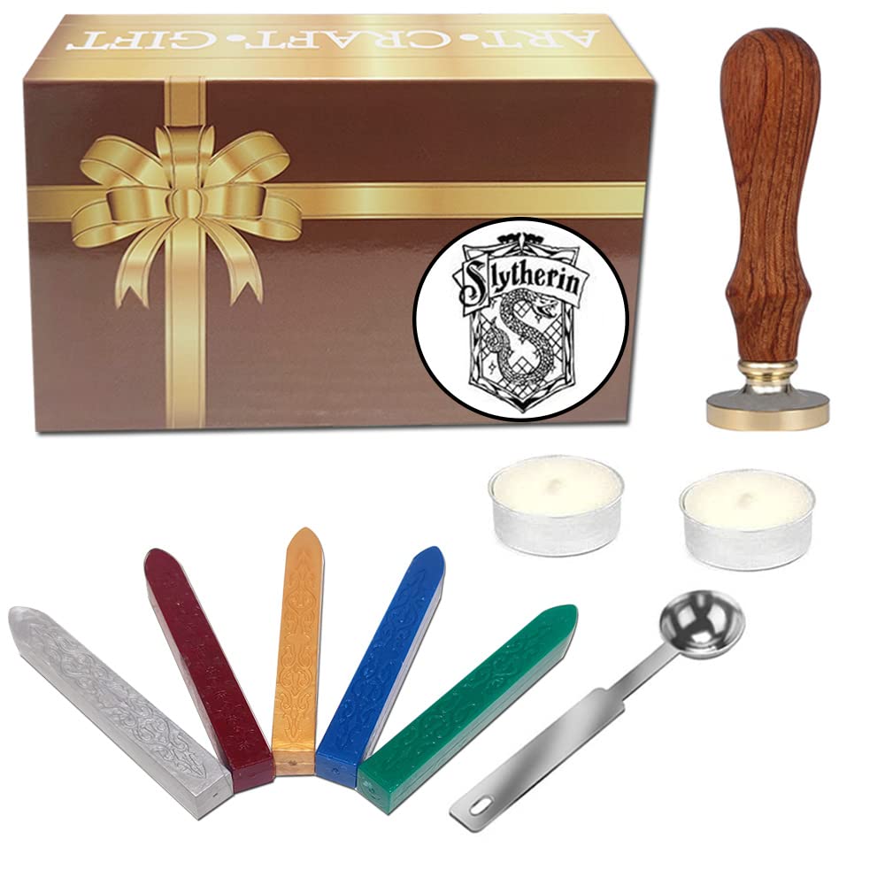 Amazon.com: Wax Stamp Kit for Wax Seal Creative Mysterious Retro Stamp ...