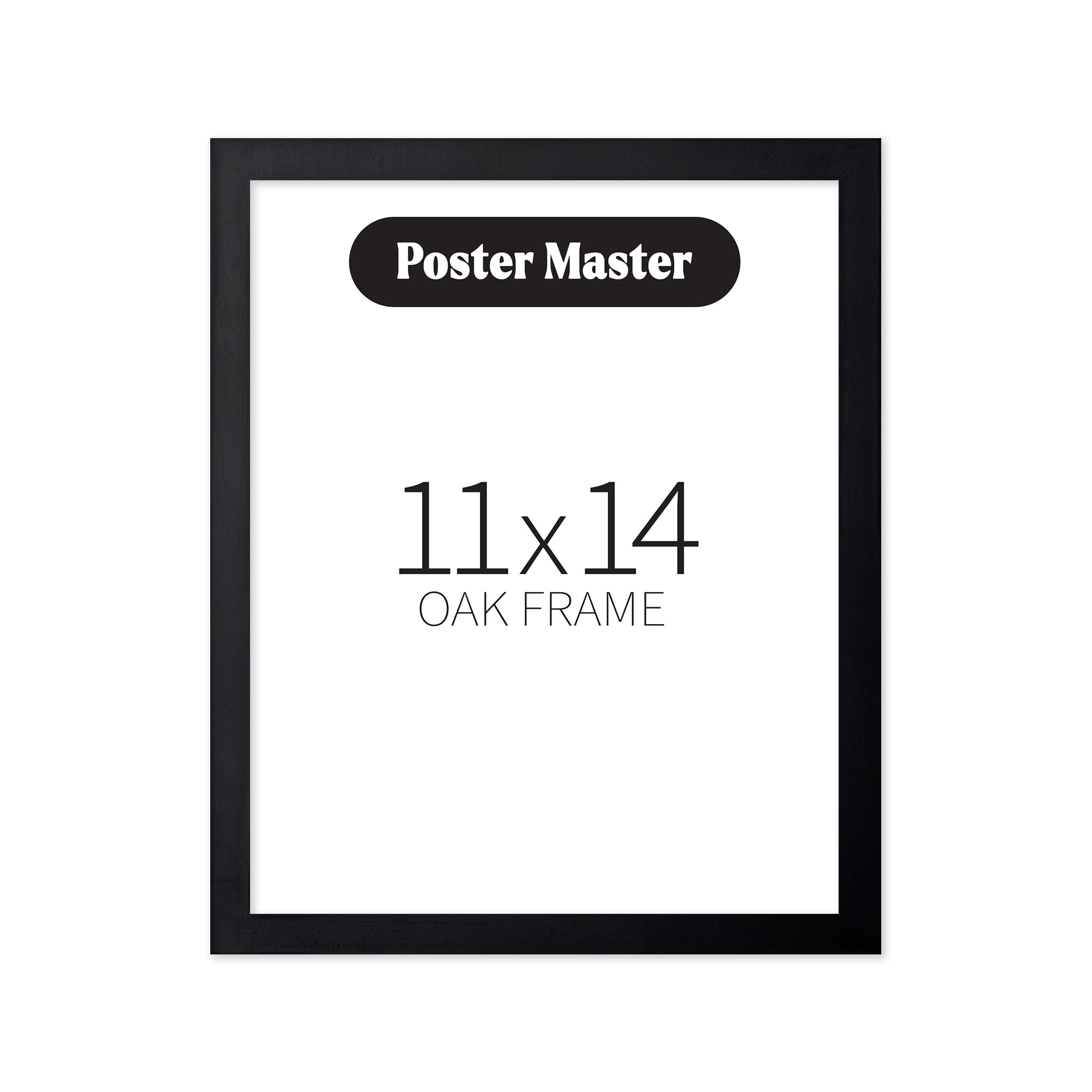 Amazon.com: Poster Master 11"x14" Black Wood Frames - 11x14 Poster ...