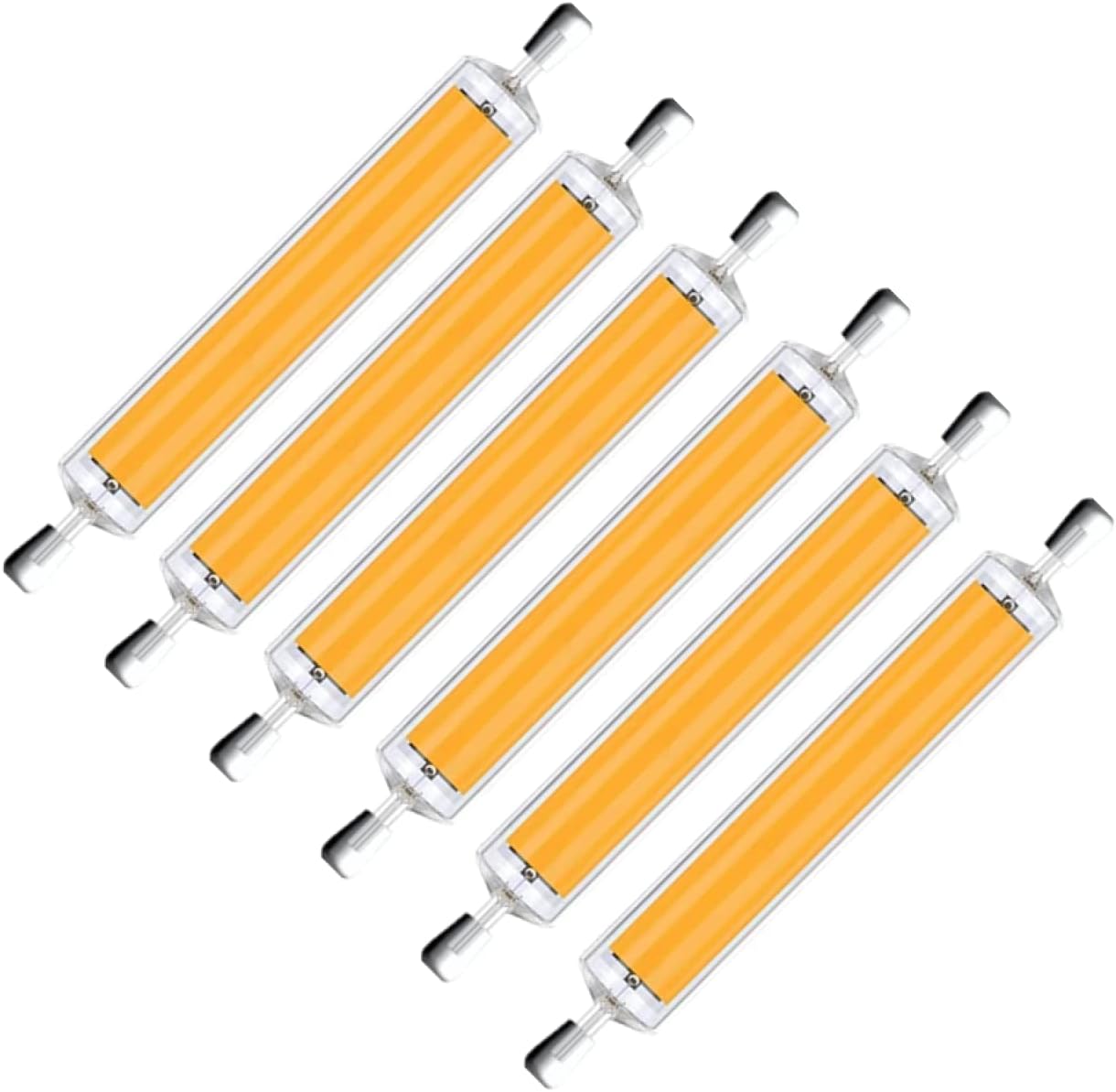 Dimmable COB LED Bulb 118mm 78mm Replace Halogen Lamp R7s LED Tube ...
