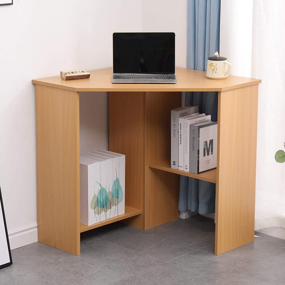 Home Source Computer Desk PC Laptop Table Corner Home Office Study ...