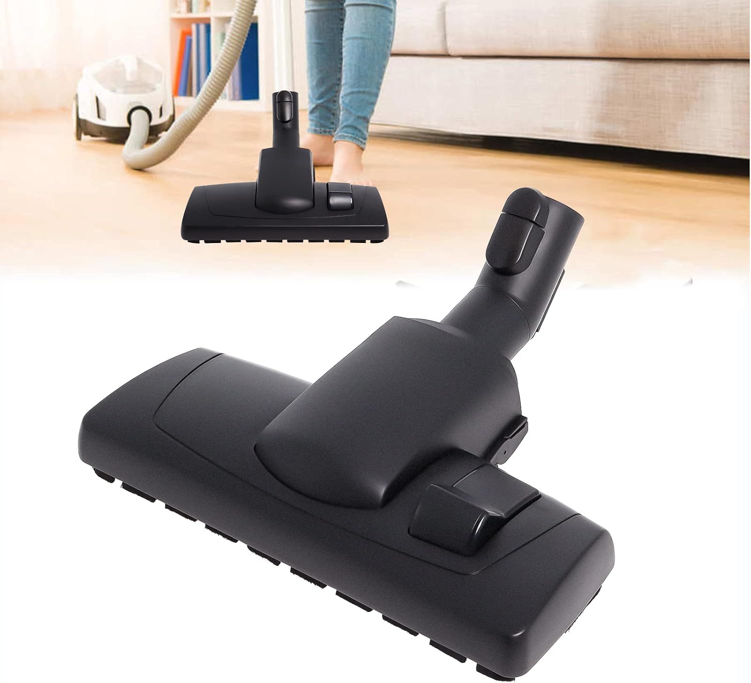 Poweka Floor Head Brush Compatible with Miele Vacuum Cleaner 35 mm Head ...
