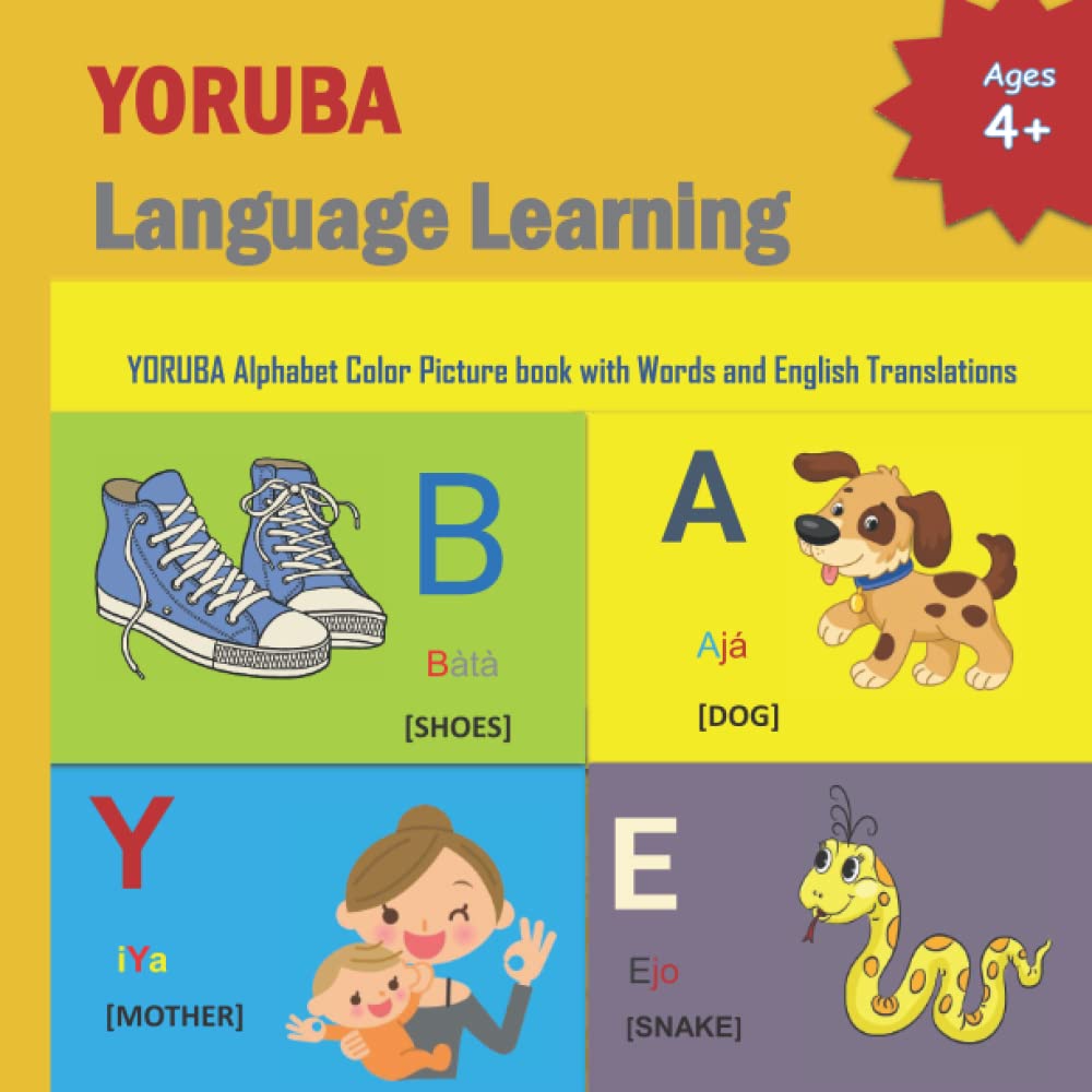 Buy YORUBA Language Learning: ABD YORUBA ALPHABETS | Color picture book ...