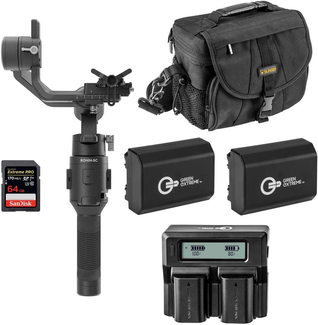 Amazon.com : DJI Ronin-SC Handheld 3-Axis Gimbal Stabilizer for Sony ...