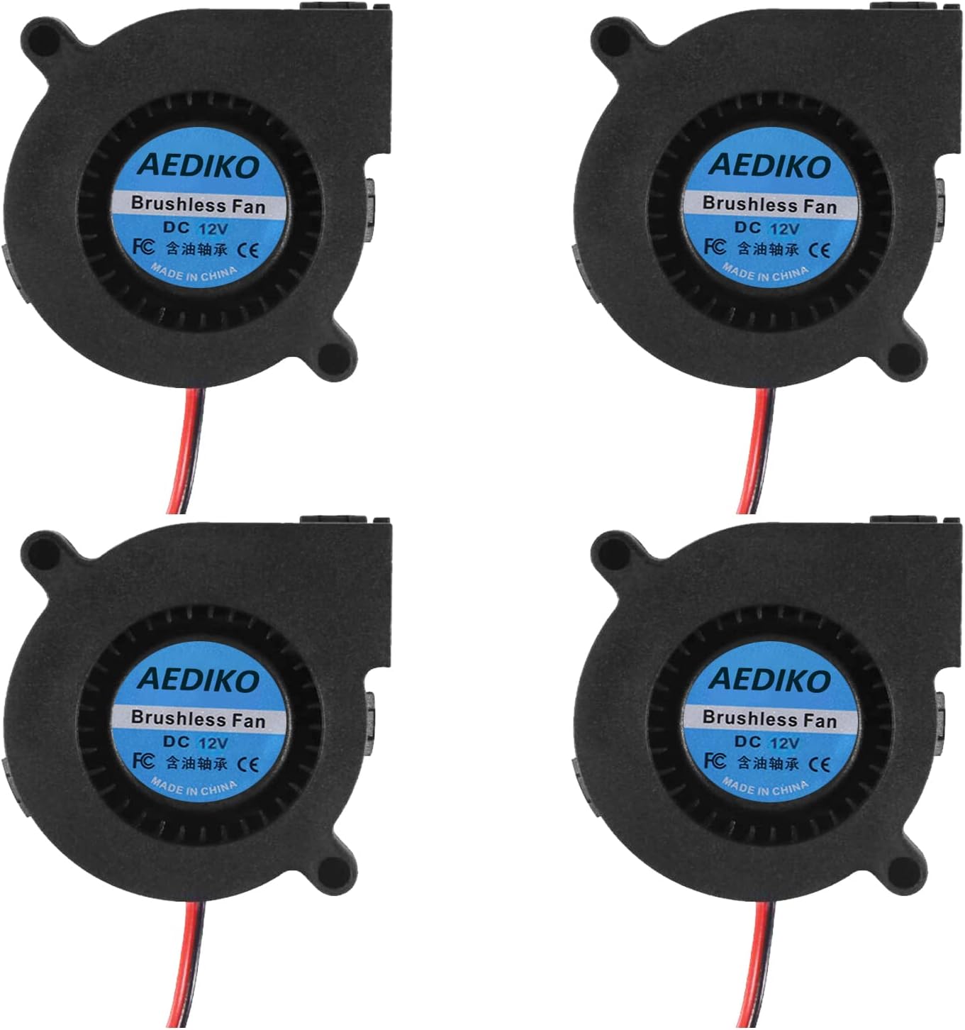 Amazon.com: Dovewill Silent 24V 50mm 5015 Radial Cooler Blower Fan for ...