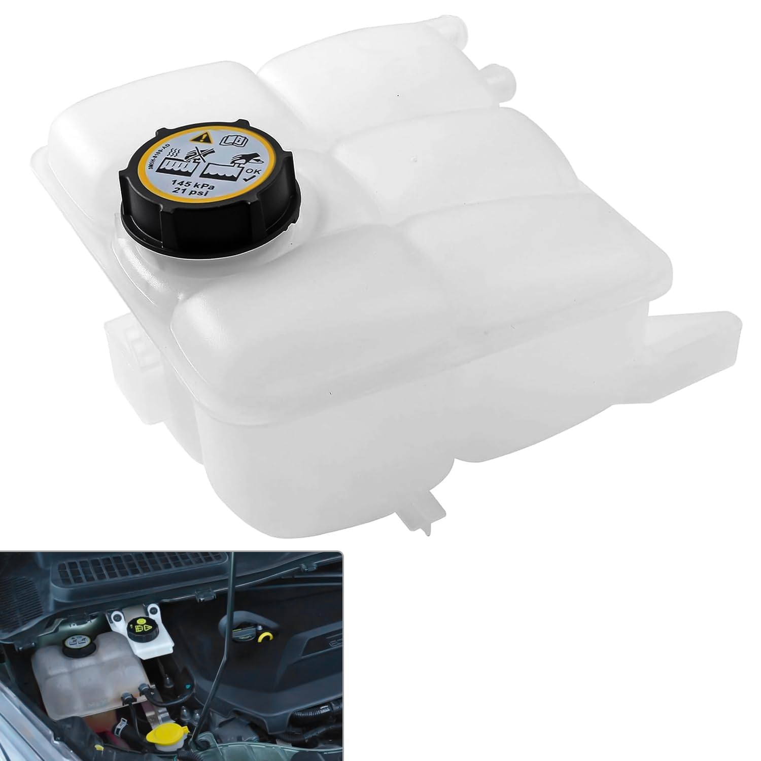 Amazon.com: KARPAL 603382 Engine Coolant Recovery Expansion Tank and ...
