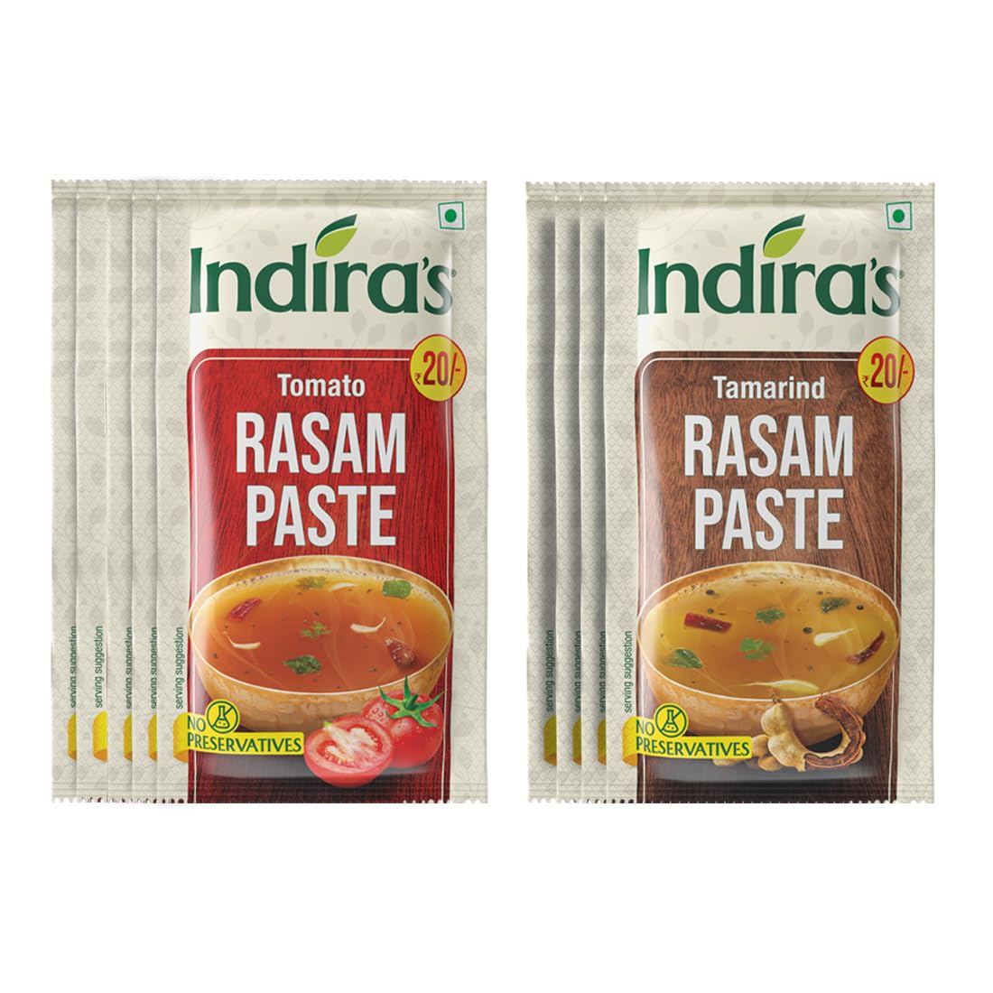 Indira's Instant Rasam Paste Combo Pack of 9 - More Flavourful than ...