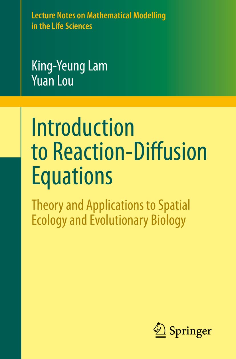 Amazon Introduction To Reaction Diffusion Equations Theory And Applications To Spatial