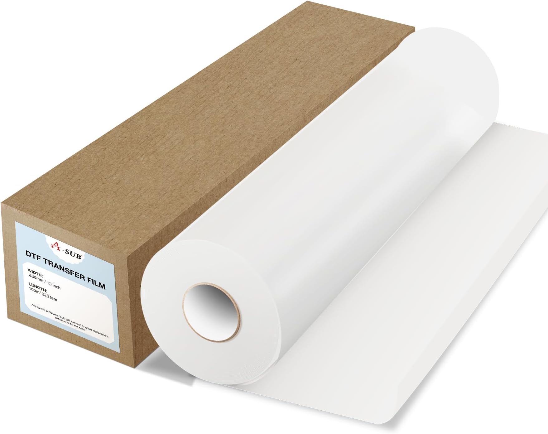 Amazon.com : Enlite 11.8" x 328ft DTF Transfer Film Roll, DTF Film for ...