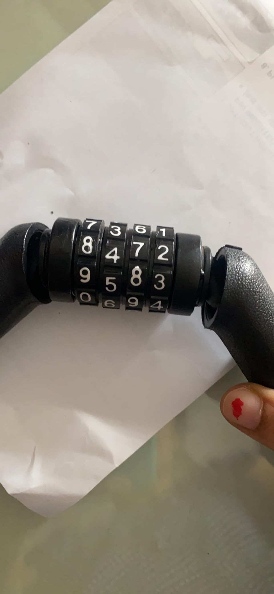 Hero MotoCorp Genuine Premium Helmet Lock | Number Lock for Cycles ...