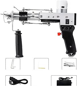 Amazon.co.jp: Tufting Gun 2 in 1 Electric Carpet Tufting Gun Can Both ...