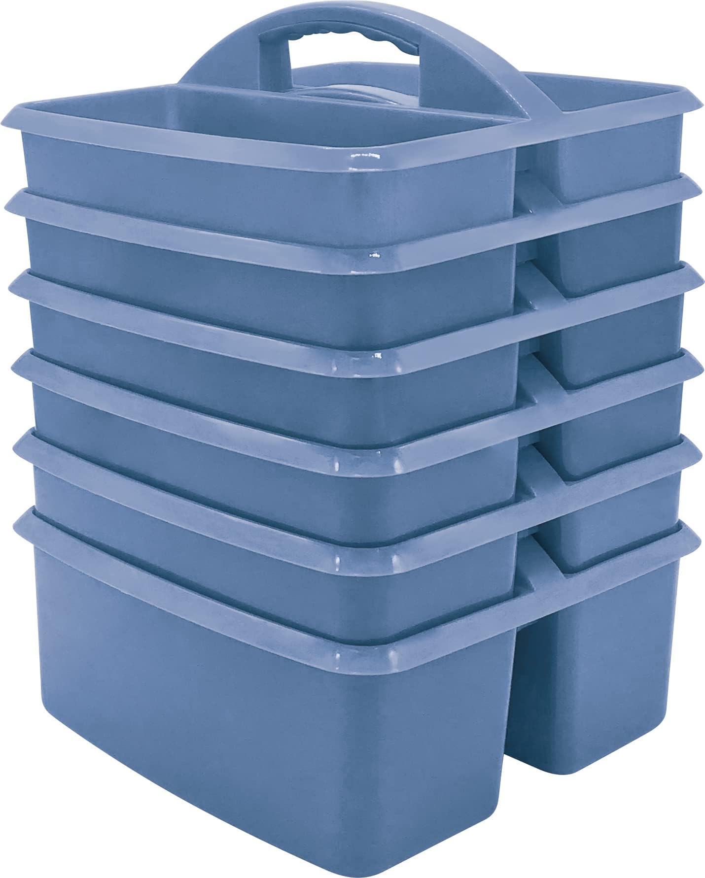Amazon.com : Teacher Created Resources Purple Portable Plastic Storage ...