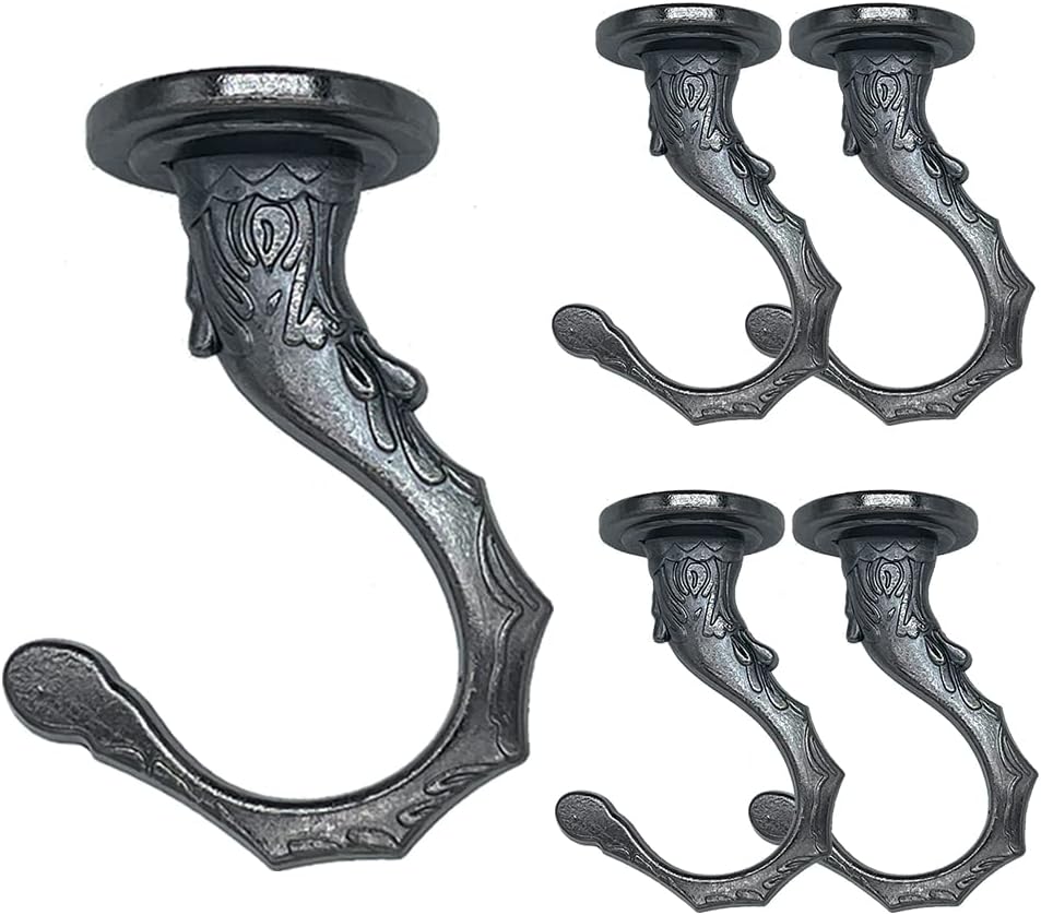 5 Sets Swag Ceiling Hooks Heavy Duty Swag Hook With Hardware For ...