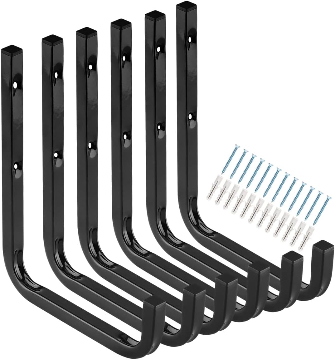 Vahodegn Heavy Duty Garage Storage Hooks,15Inch Jumbo Arm Kayak Wall ...