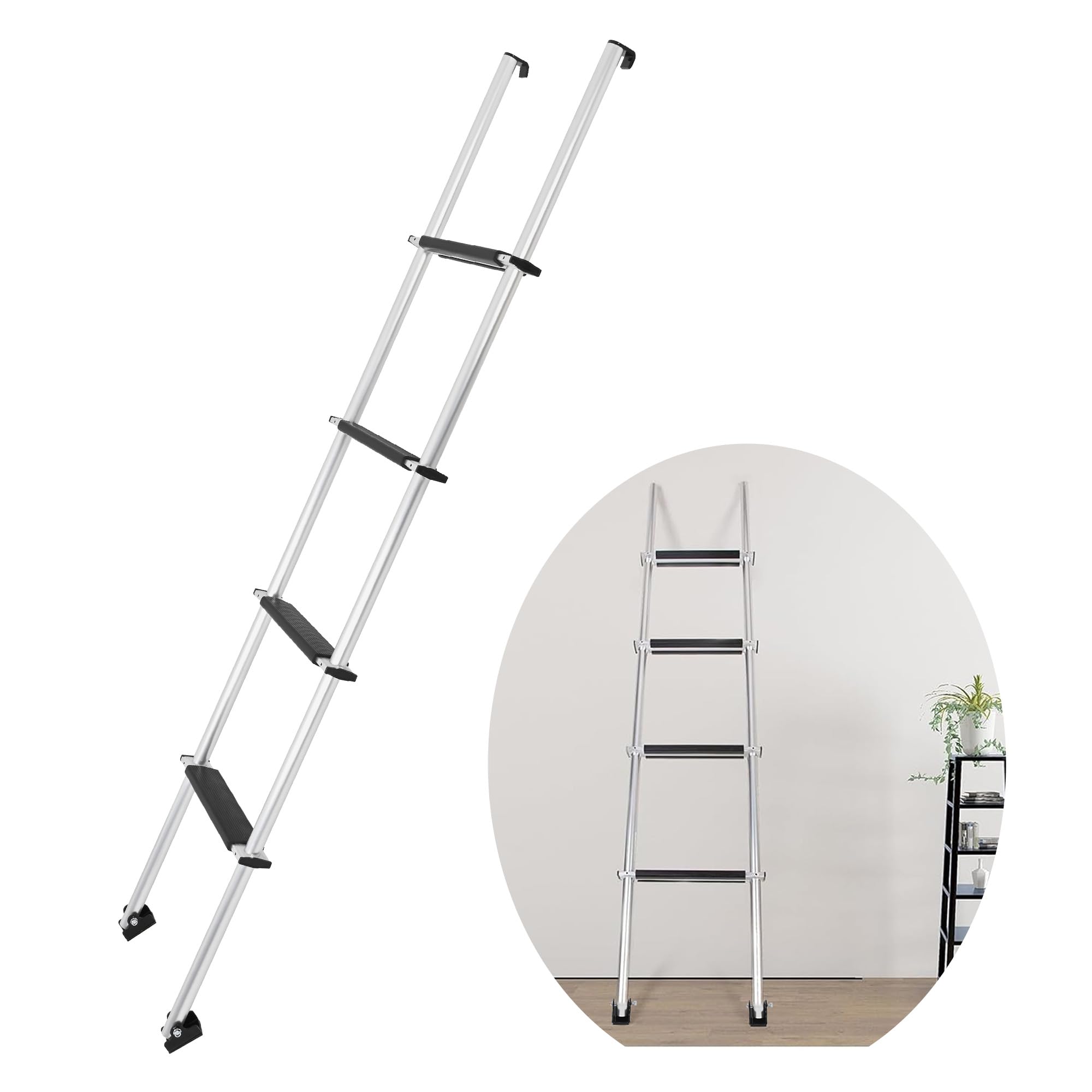 Amazon.com: Kojem 60" Bunk Bed Ladder Compatible with RV Mount Boarding ...