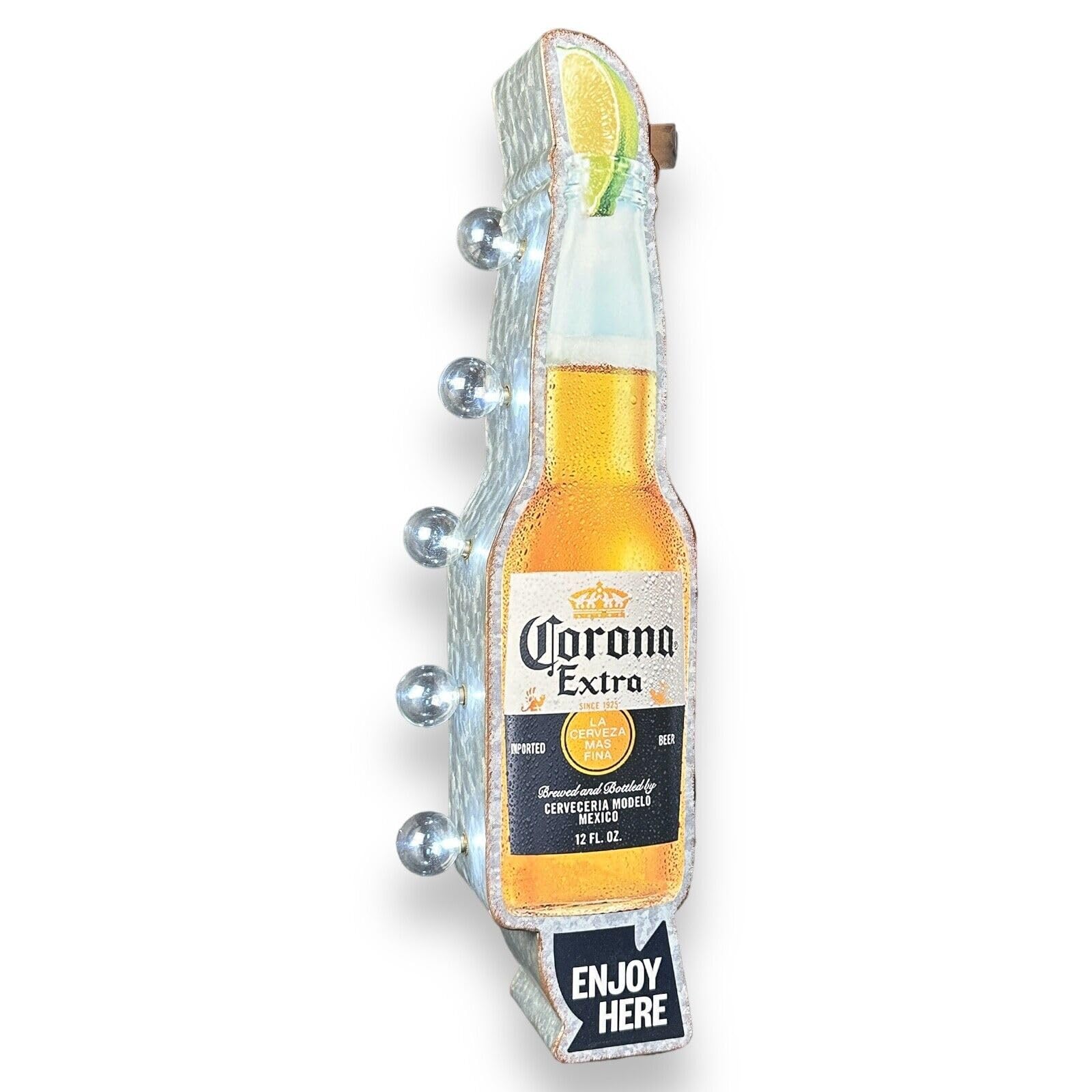 Amazon.com: Corona Extra Vintage Inspired Double-Sided Marquee LED Sign ...