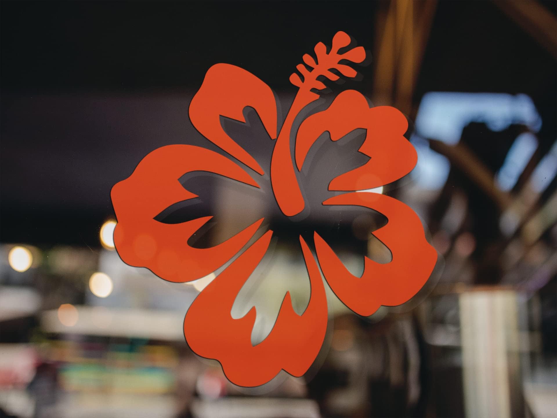 Amazon.com - Hawaiian Hibiscus Flower Decal - Perfect for Car, Truck ...