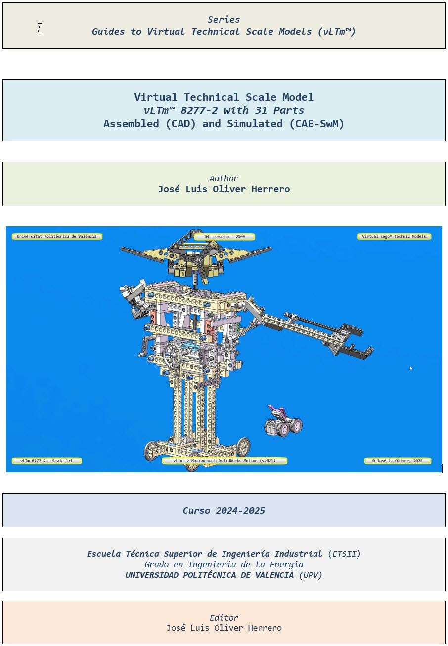 Virtual Technical Scale Model vLTm™ 8277-2 with 31 Parts. Assembled ...