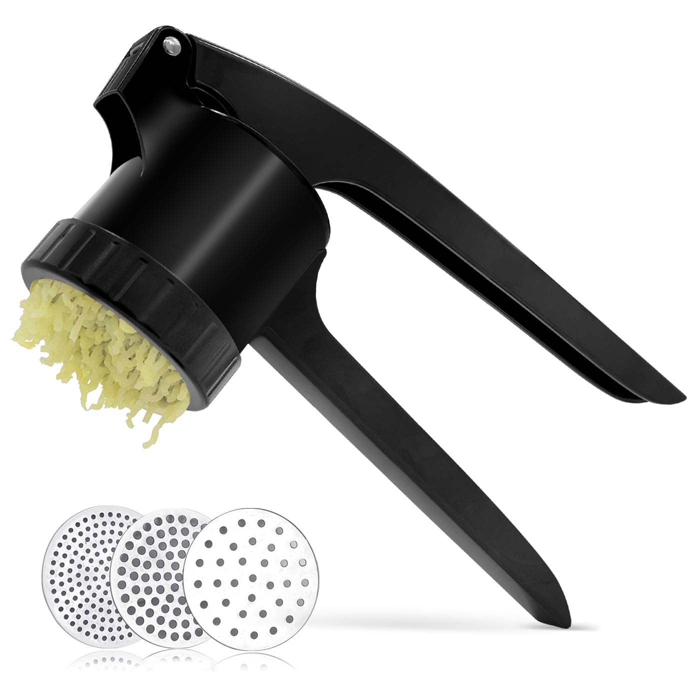 Amazon.com: LHS Potato Ricer, Potato Masher for Potatoes with 3 ...