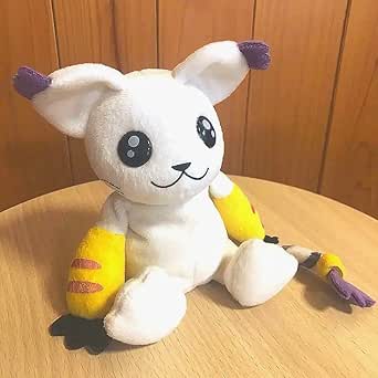 Amazon.co.jp: Digimon Rare Kuta-Chara Tailmon Plush : Toys & Games