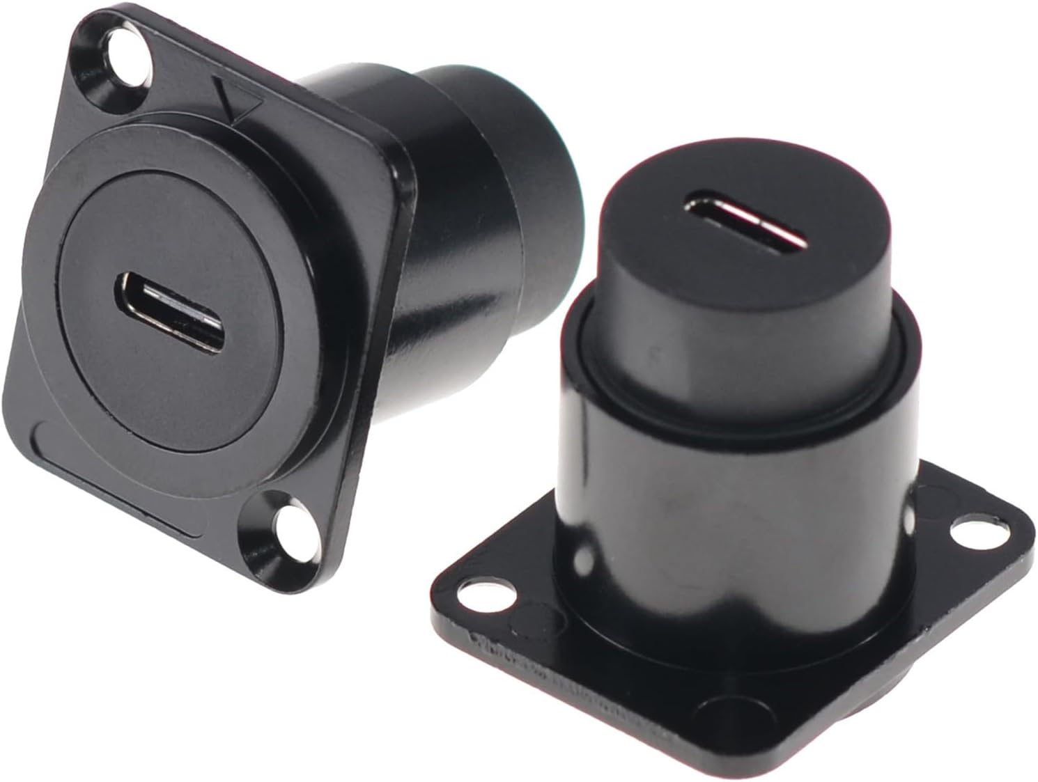 Amazon.com: HangTon 2pack USB-C Chassis Panel Mount Socket Coupler ...
