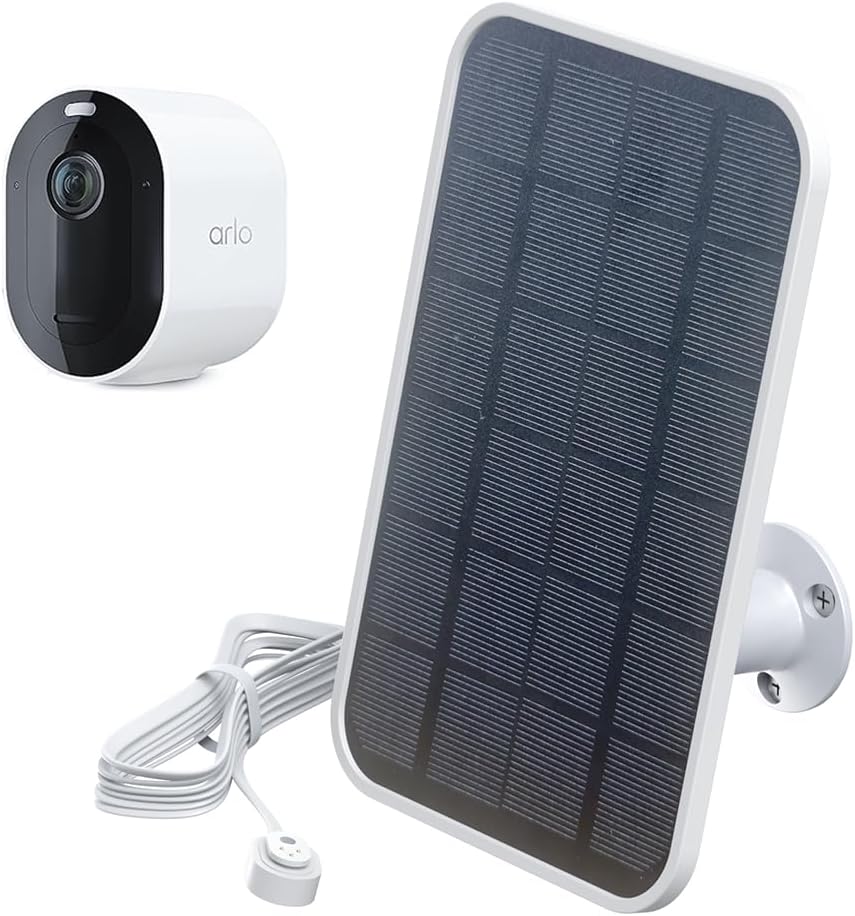 Amazon.com : Newding Solar Panel Charger for Arlo Pro 5S 2K/Pro 4/Go 2 ...