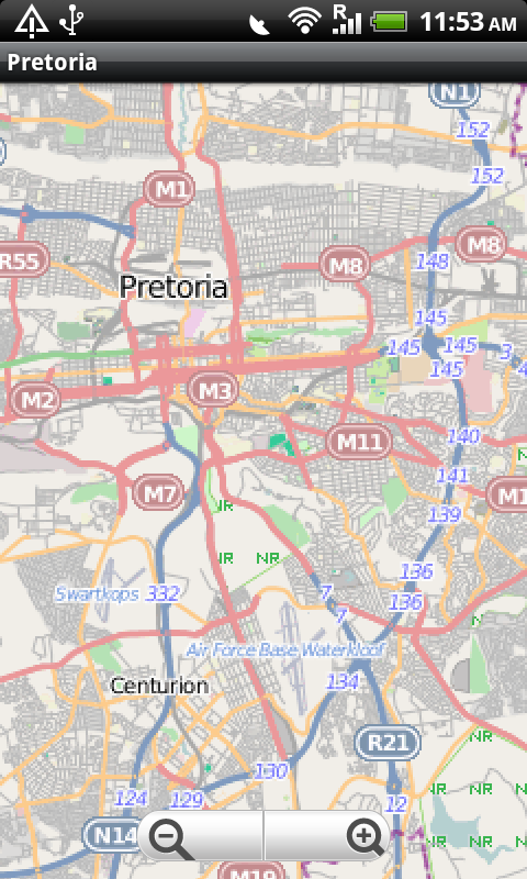 Pretoria Street Map - Application sur Amazon Appstore