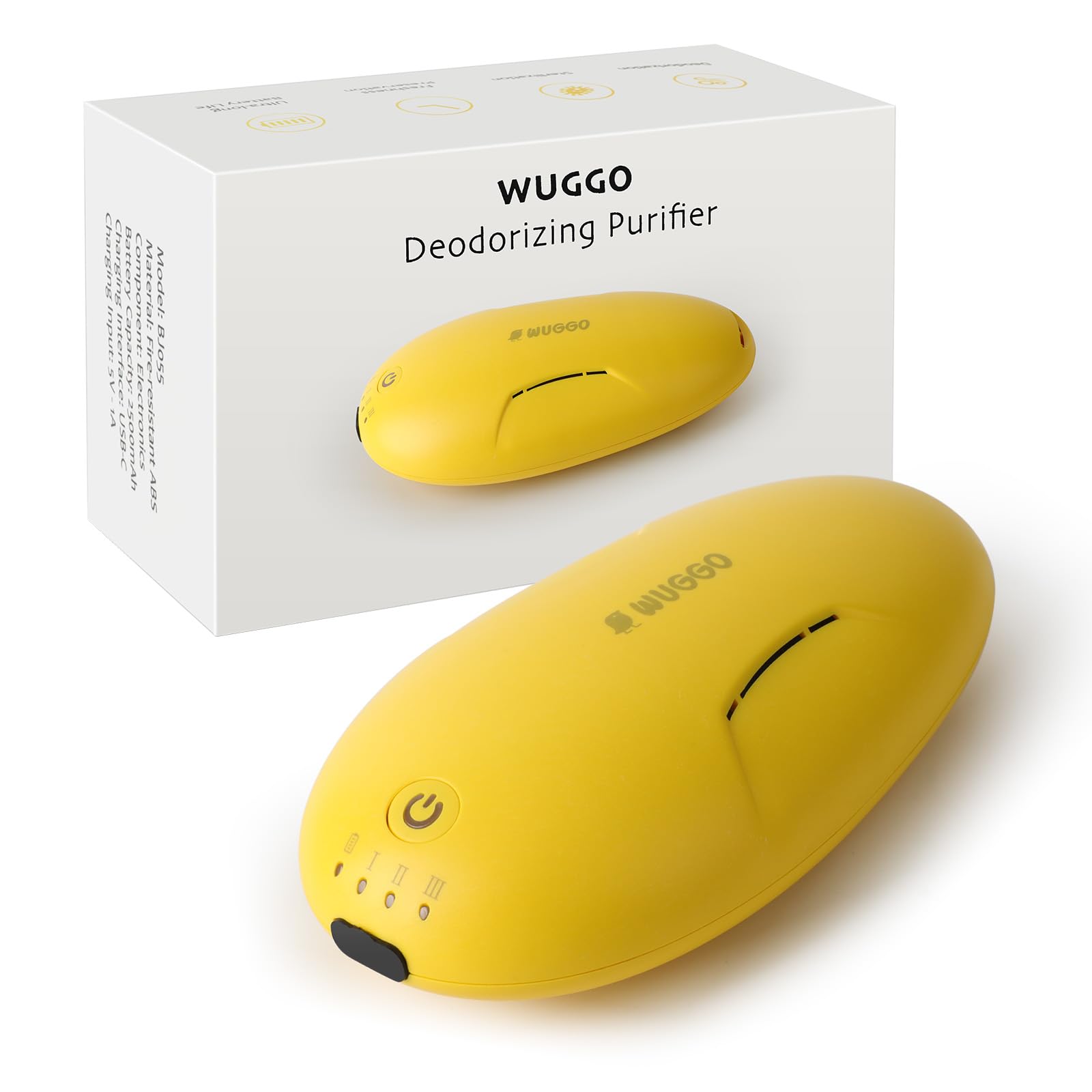 Amazon.com: WUGGO Portable Air Purifier - Ozone Odor Neutralizer ...