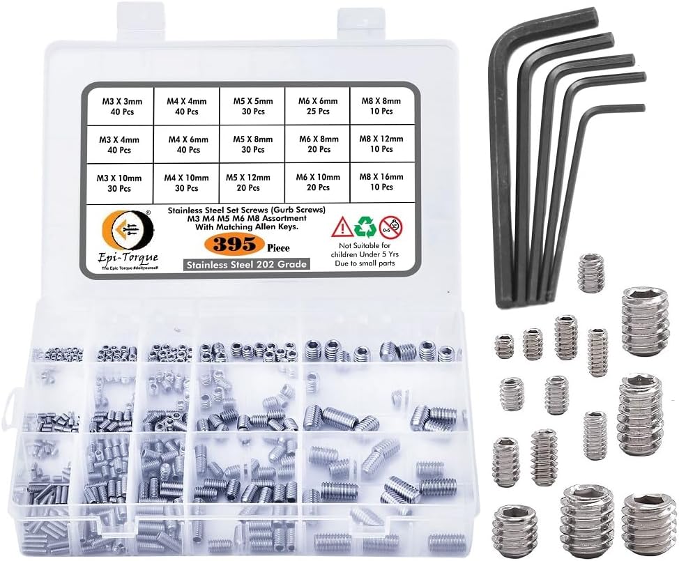 Epi-Torque; The Epic Torque #Doityourself 395Pcs Internal Hex Drive Cup ...