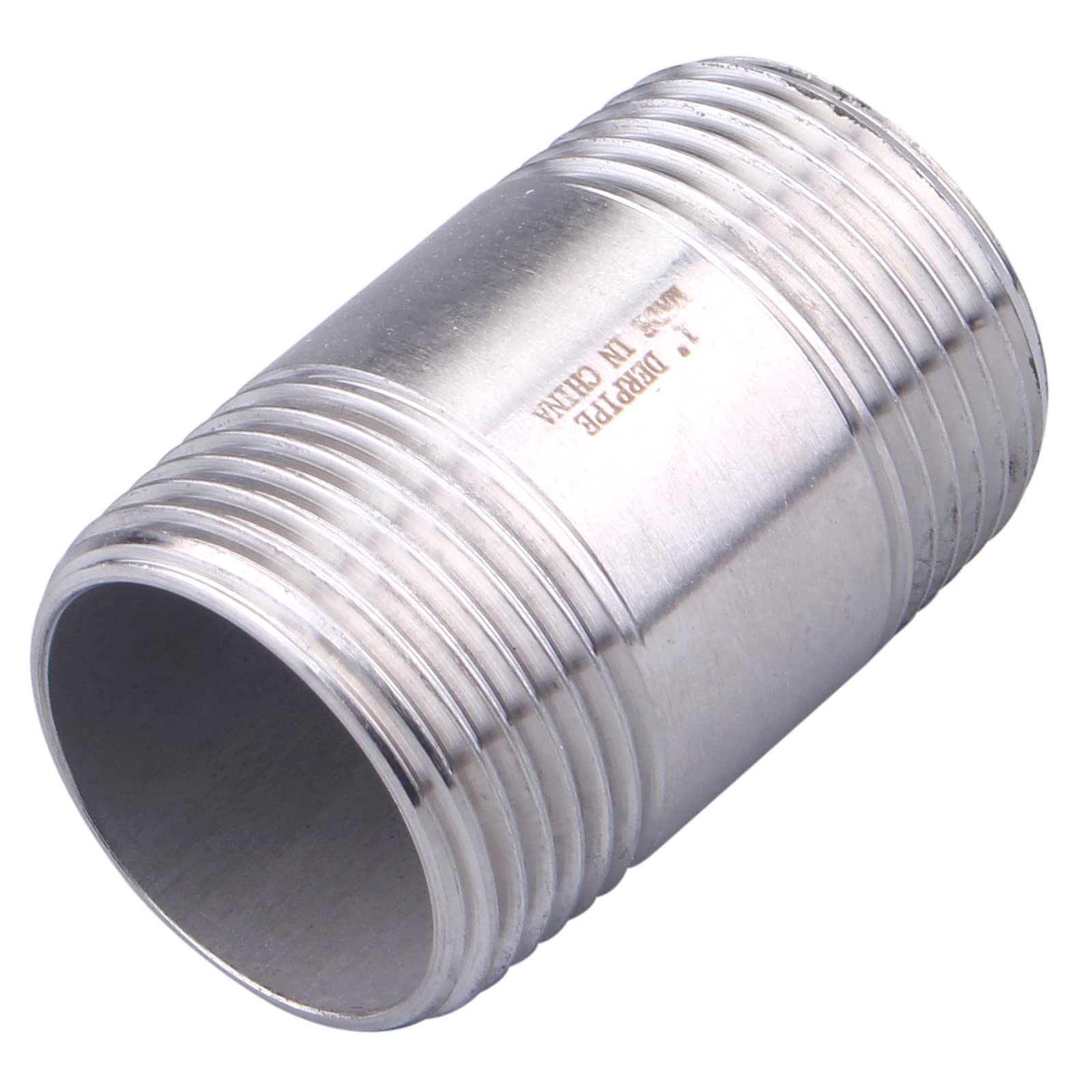 Snapklik.com : 1" X 1" SUS304 Nipple Pipe Fitting - Stainless Steel ...