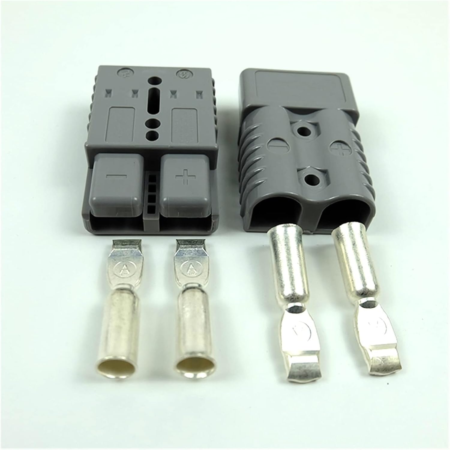 Amazon.com: AANAN 2pcs Connect Plug 175A 600V Quick Connector Power Plug Winch Connect Grey/Red ...