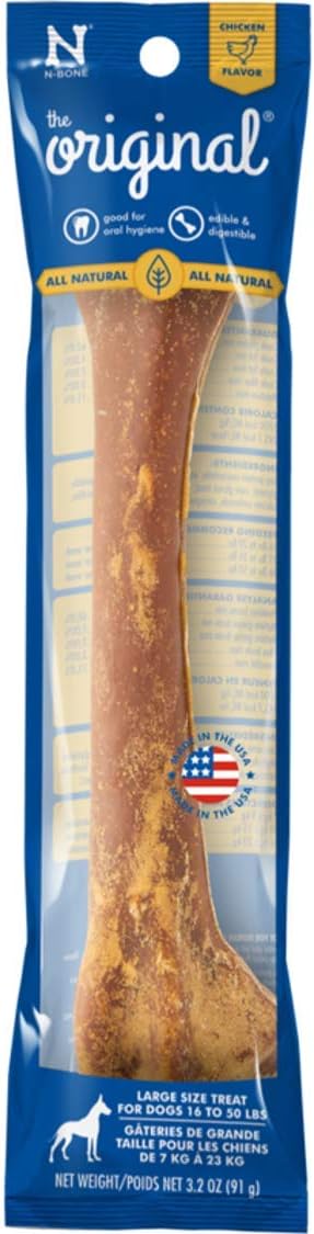 Amazon | N-Bone 3.2オンス オリジナル 袋入り 骨のお菓子 犬用 大型 鶏の味 | N-BONE | 骨・ボーン 通販