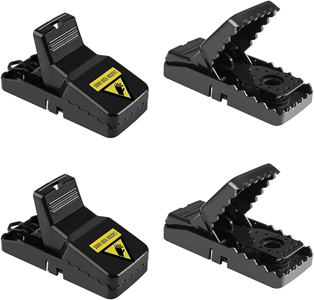 Novo35 Reusable Large Rat Traps that Kill Instantly - One click set up ...