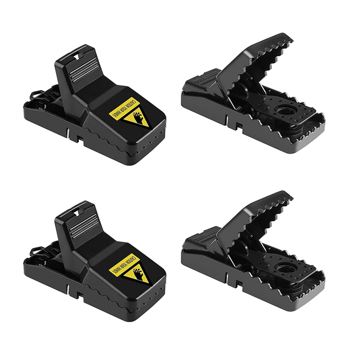 Novo35 Reusable Large Rat Traps that Kill Instantly - One click set up ...