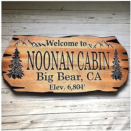 Amazon.com: Custom Wooden Signs, Personalized Wood Signs, Custom Wood ...