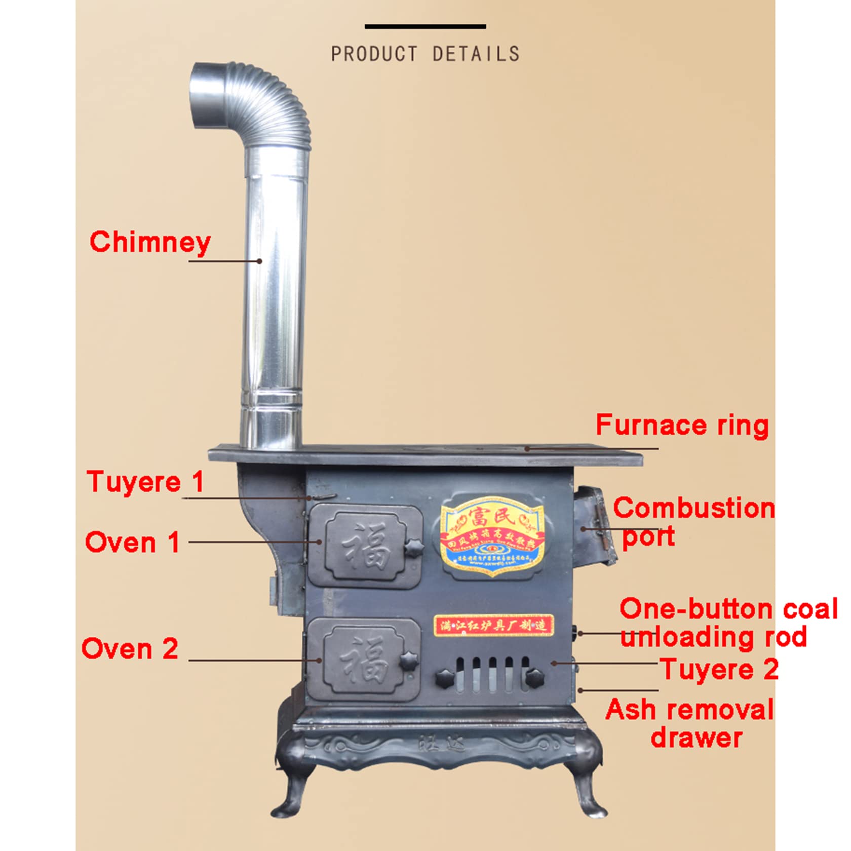 Reproduction Coal Stove Oven Charcoal Stove | Jiko Stove | Charcoal